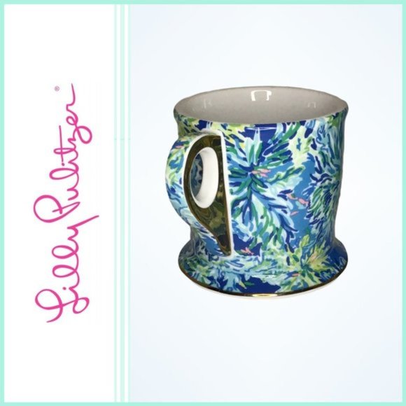 Lilly Pulitzer | Dining | Lilly Pulitzer Wade And Sea Ceramic Mug ...